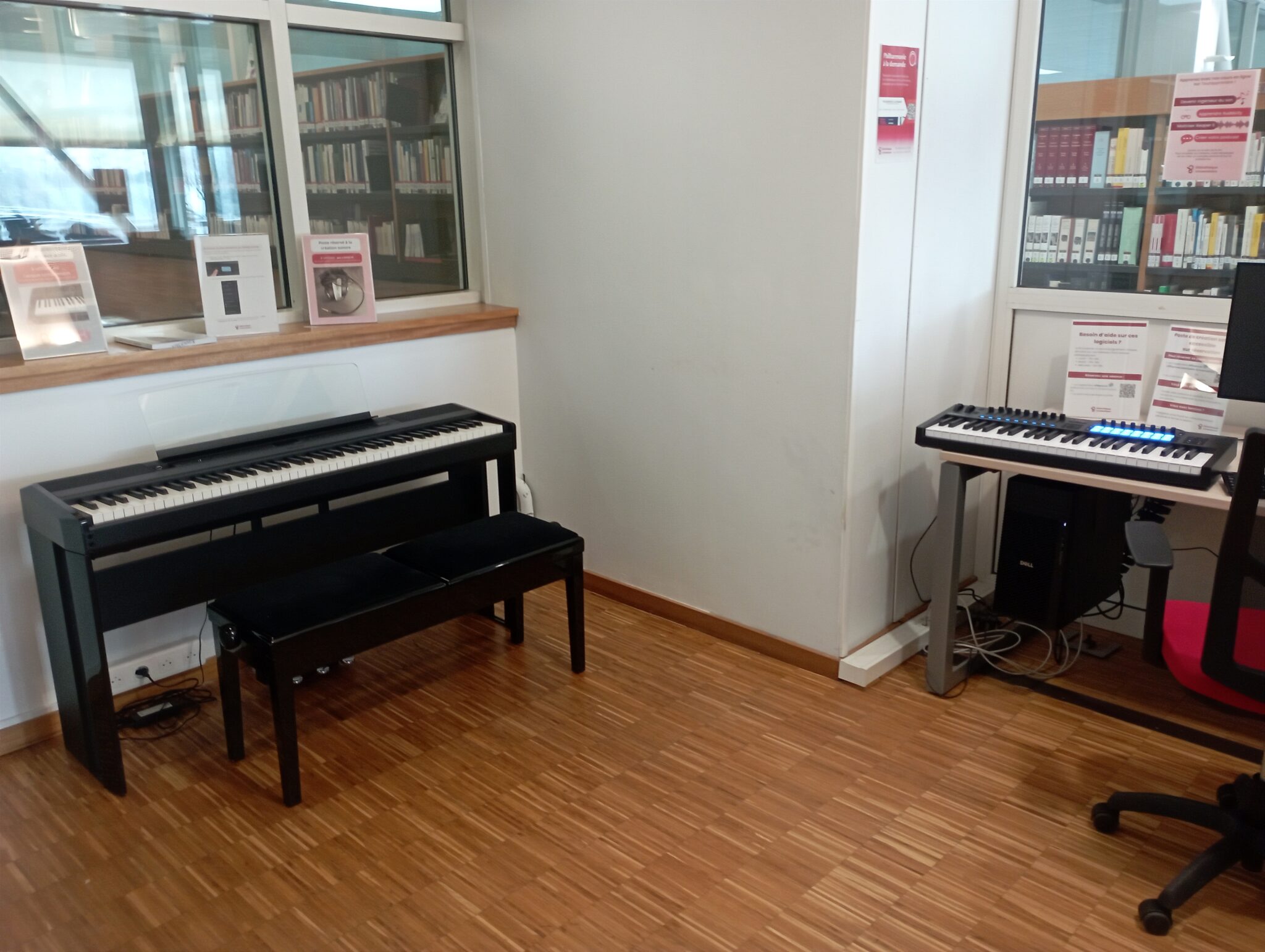 Piano temporairement indisponible à partir du 11/12 - BU Paris8